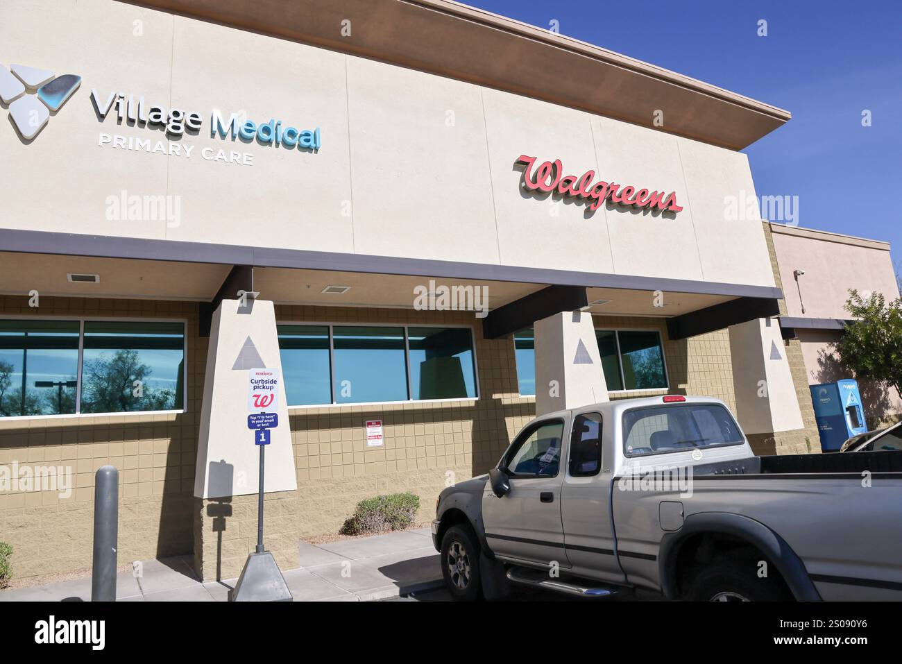 A Walgreens store location is seen here on Ellsworth Road in Mesa ...
