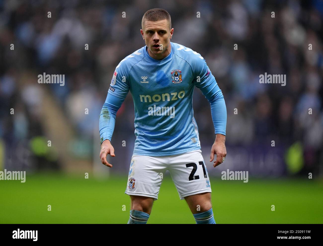Coventry City's Jake Bidwell during the Sky Bet Championship match at ...