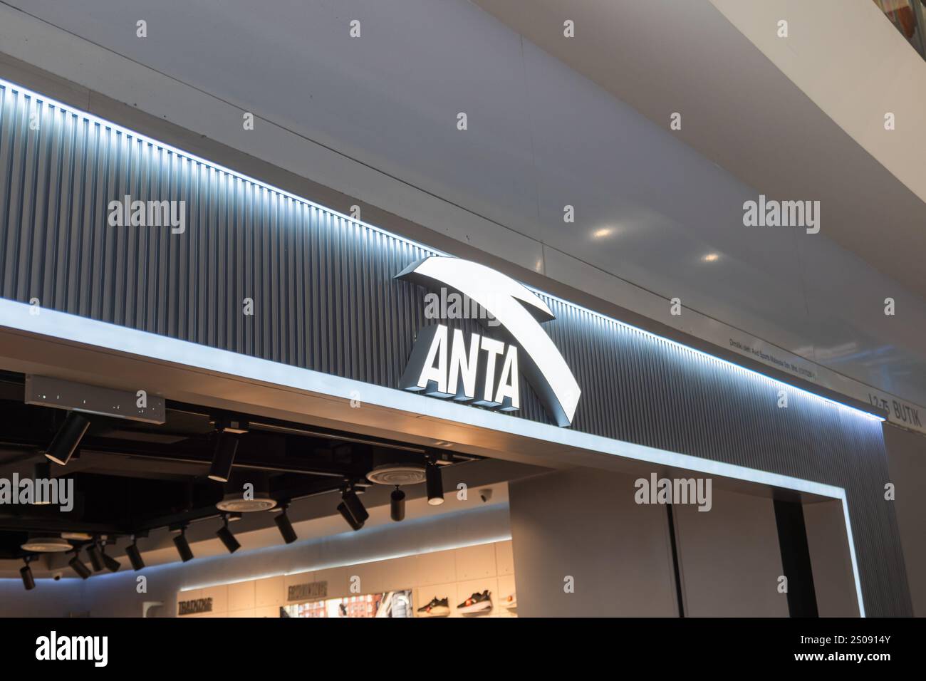Kuala Lumpur, Malaysia - 12.26.2024: Anta Sports storefront. Anta ...