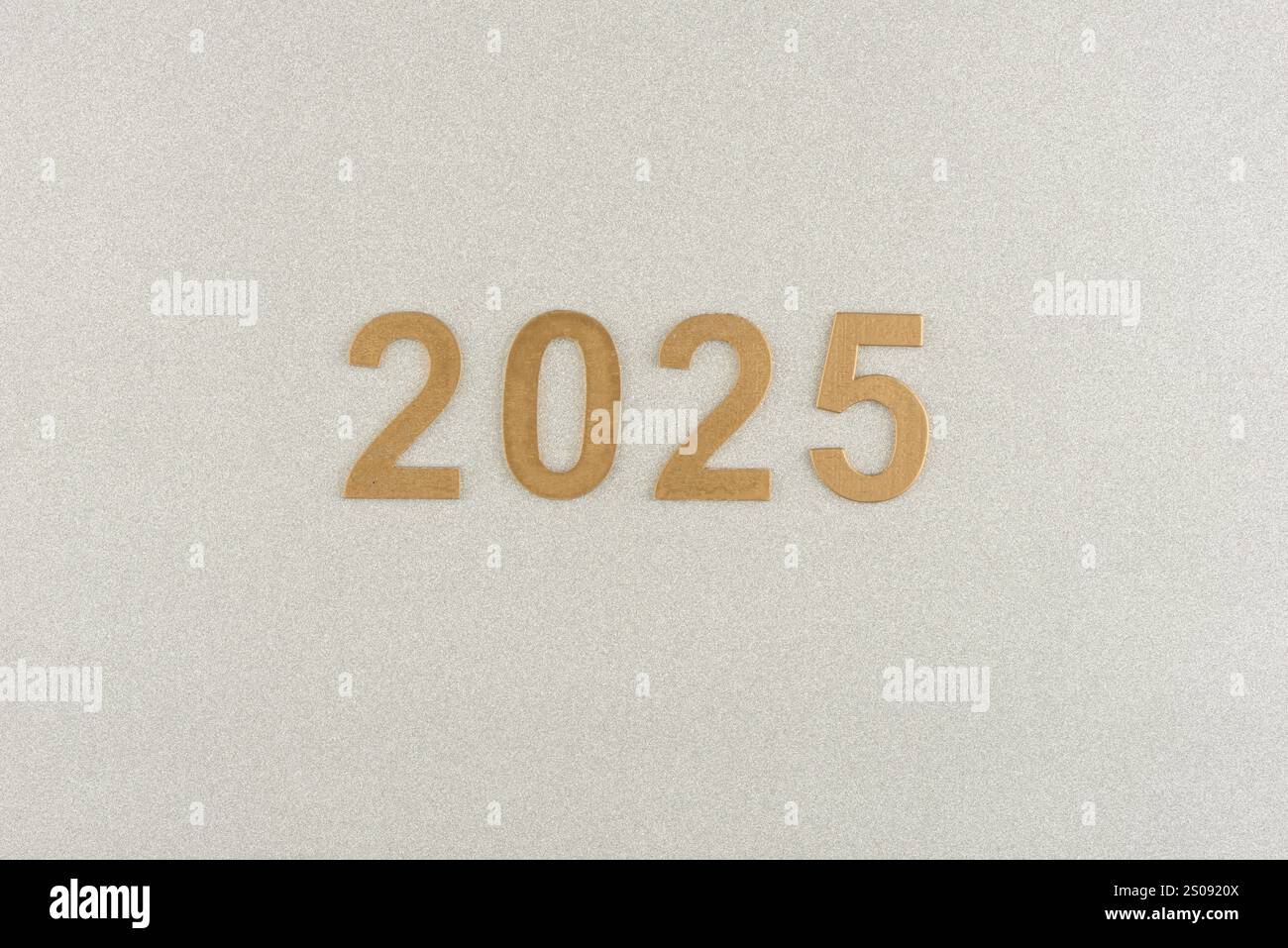 New Year numbers 2025 on glitter grey background, graphic resource ...