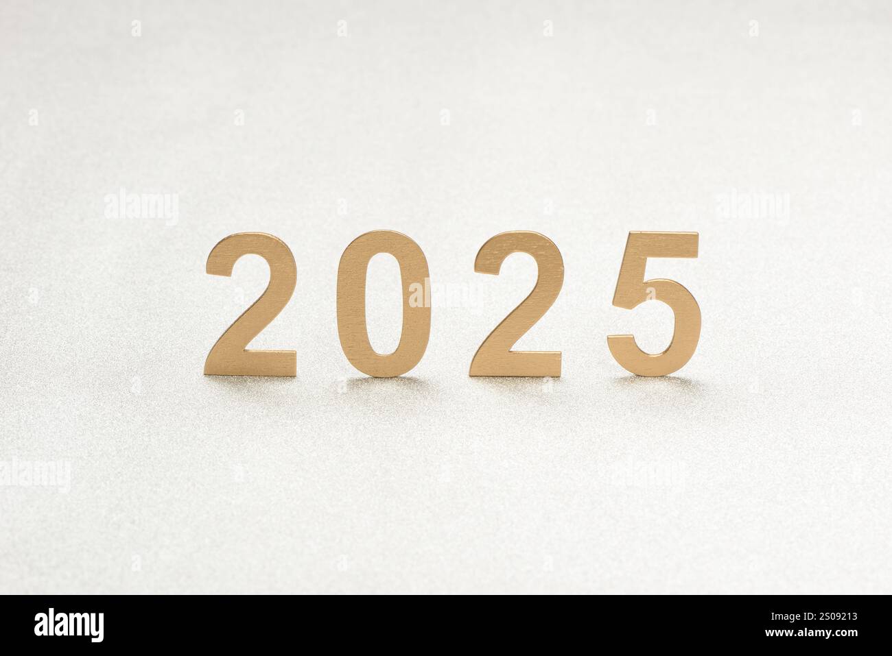 New Year numbers 2025 on glitter grey background, graphic resource ...