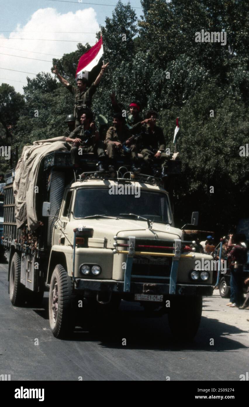 Lebanon War 1982 Beirut / Lebanonwar 82 - Syrian Armed Forces Stock ...