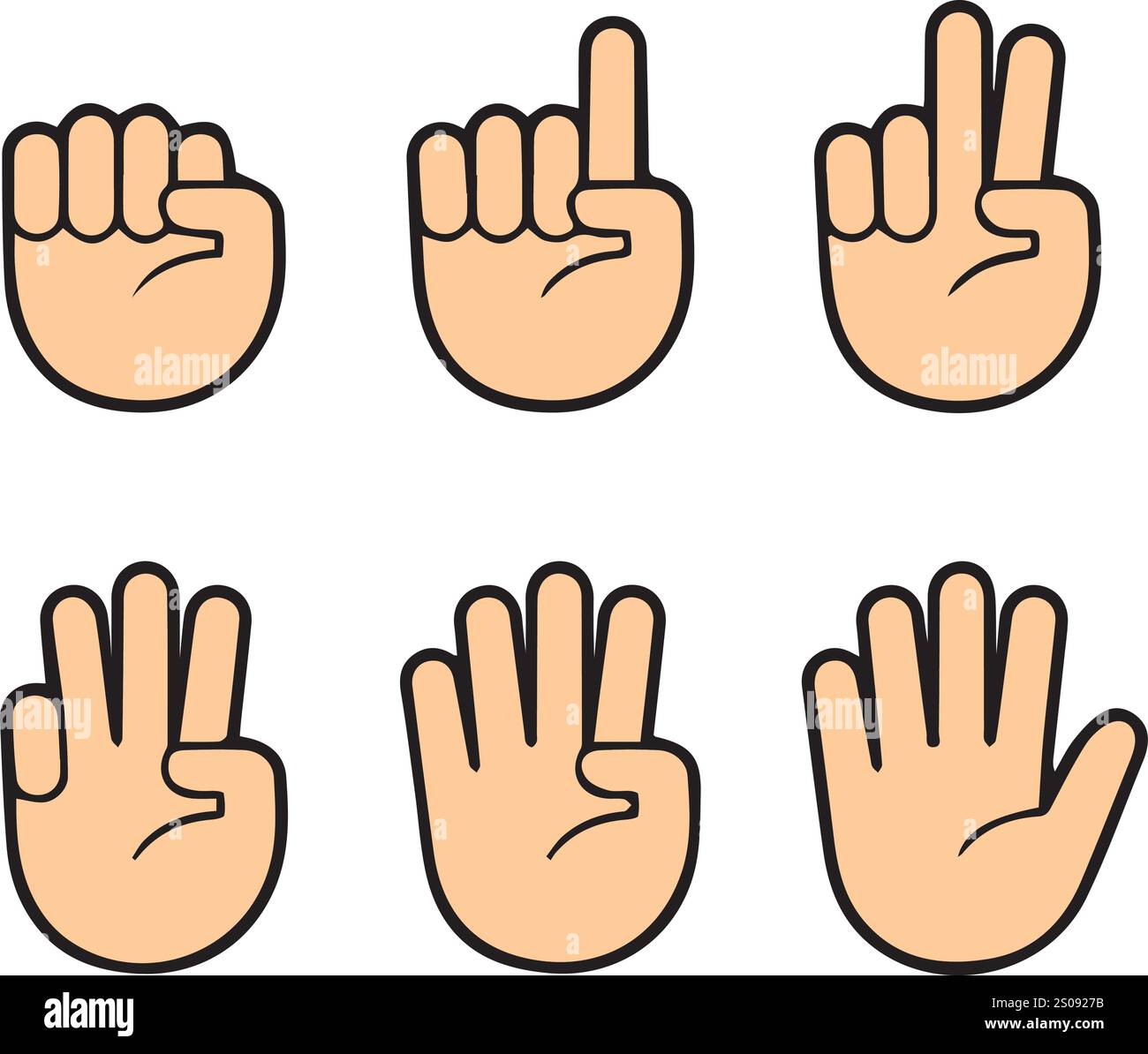 Thumbs up hands people Stock Vector Images - Alamy
