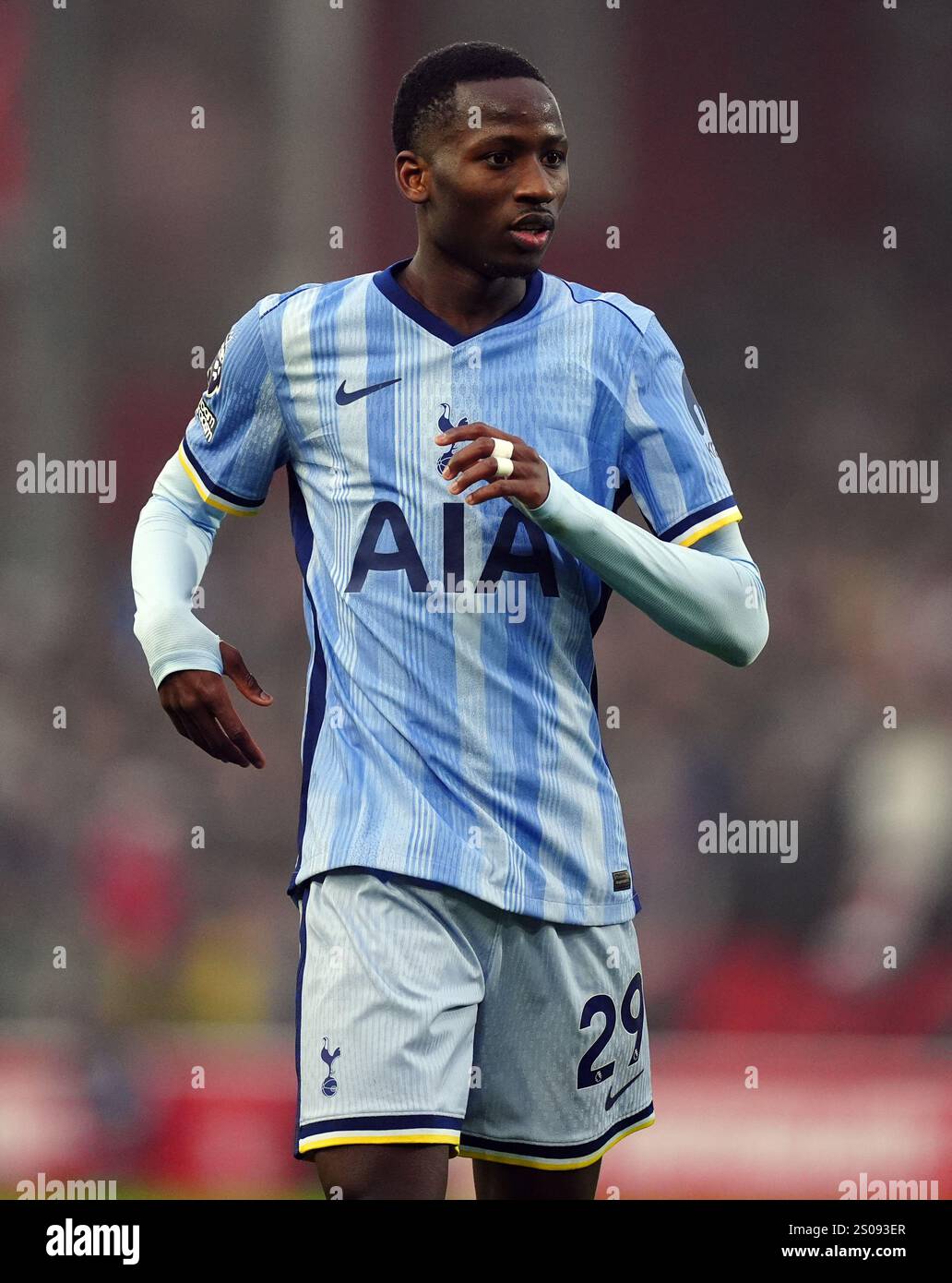 Tottenham Hotspur's Pape Matar Sarr during the Premier League match at ...