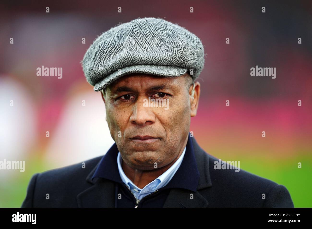 Les Ferdinand ahead of the Premier League match at the City Ground ...