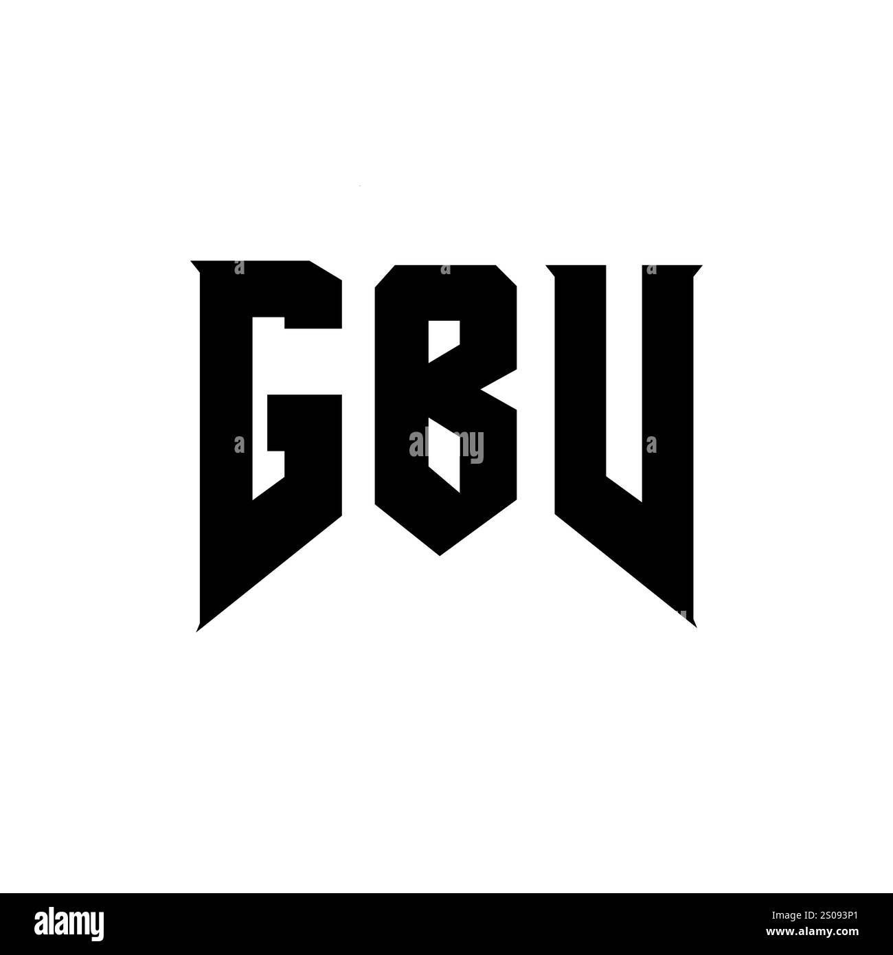 GBV letter logo design for technology company. GBV logo design black ...