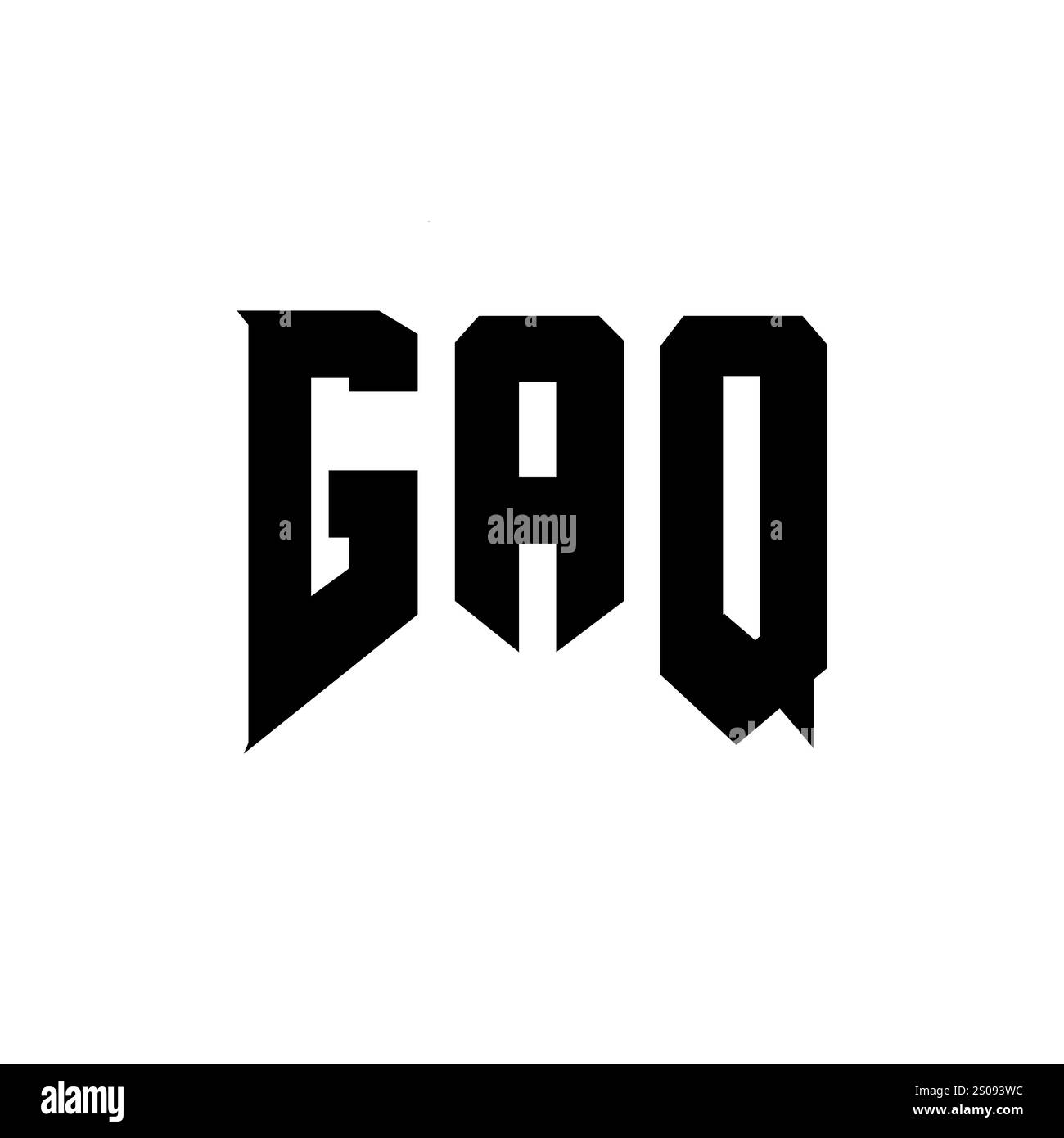 Gaq logo design hi-res stock photography and images - Alamy