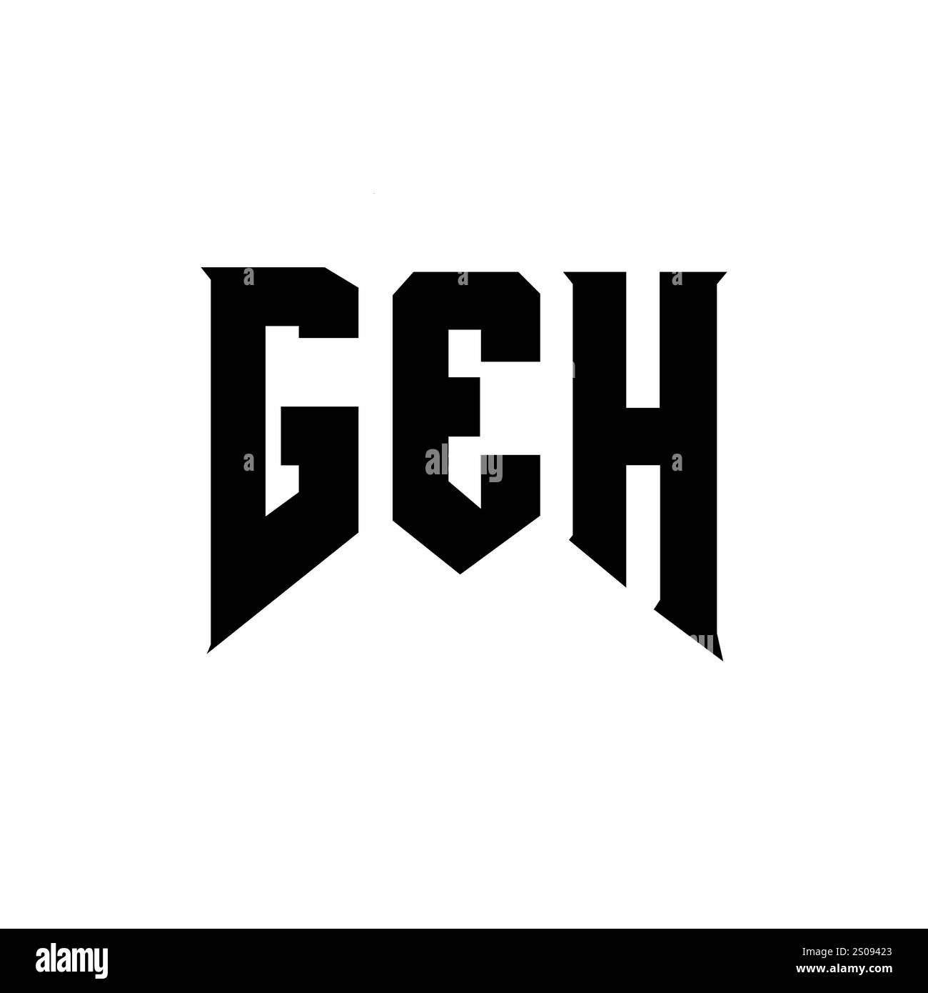 Geh logo design Stock Vector Images - Alamy