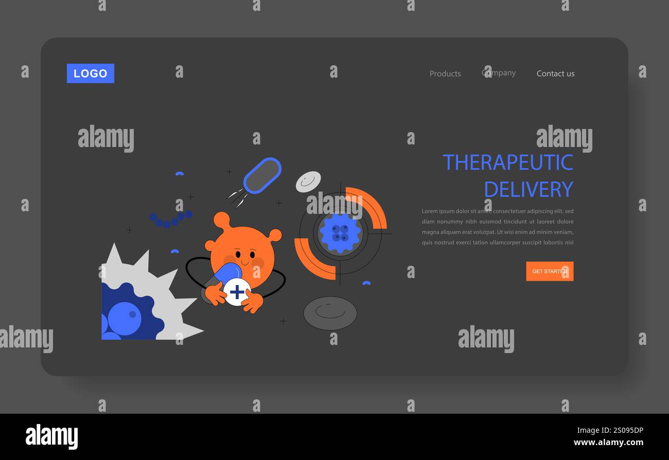 Exosome illustration concept. A visual interpretation of exosomes ...
