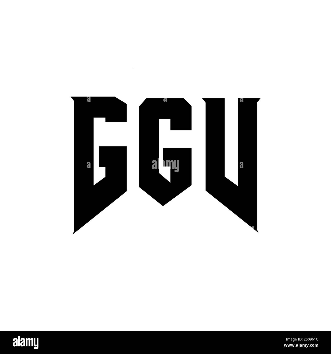 GGV letter logo design for technology company. GGV logo design black ...