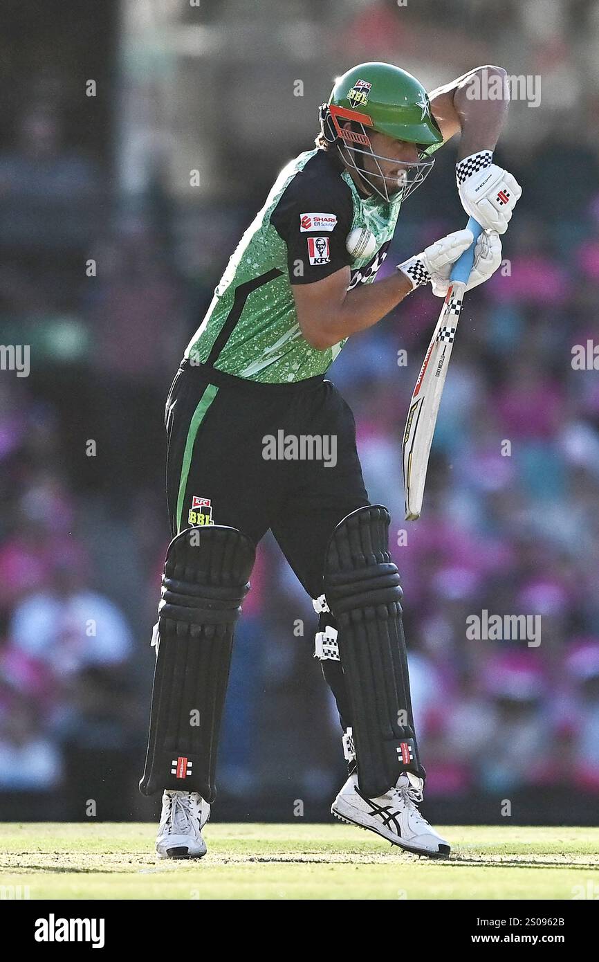 Sydney, Australia. 26th Dec, 2024. Marcus Stoinis of Melbourne Stars is ...