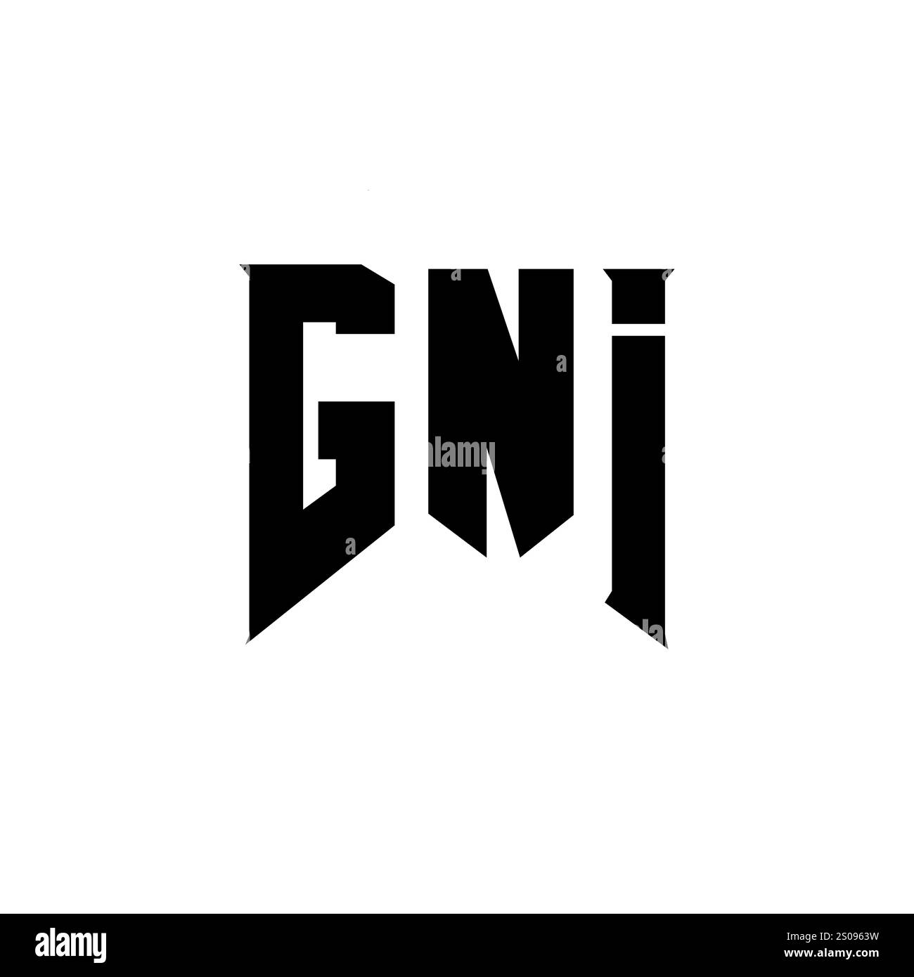 Gni logo design hi-res stock photography and images - Alamy
