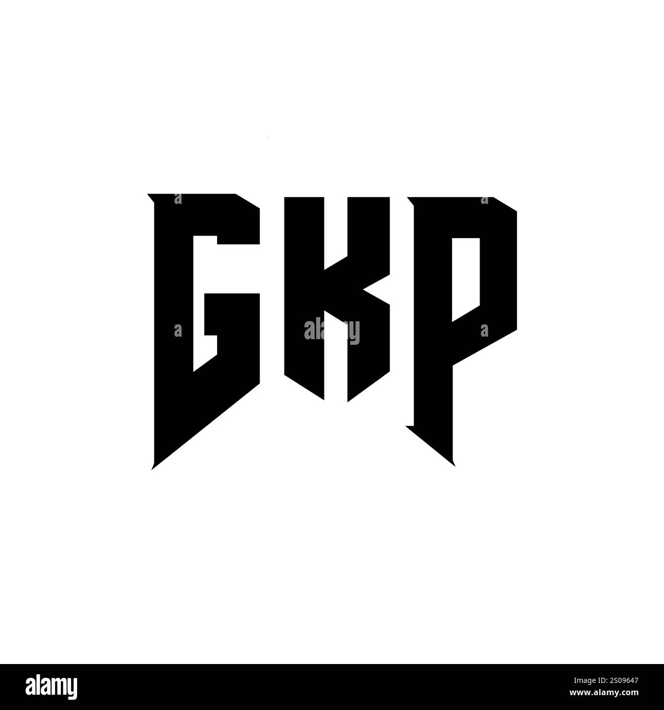 Gkp logo design hi-res stock photography and images - Alamy