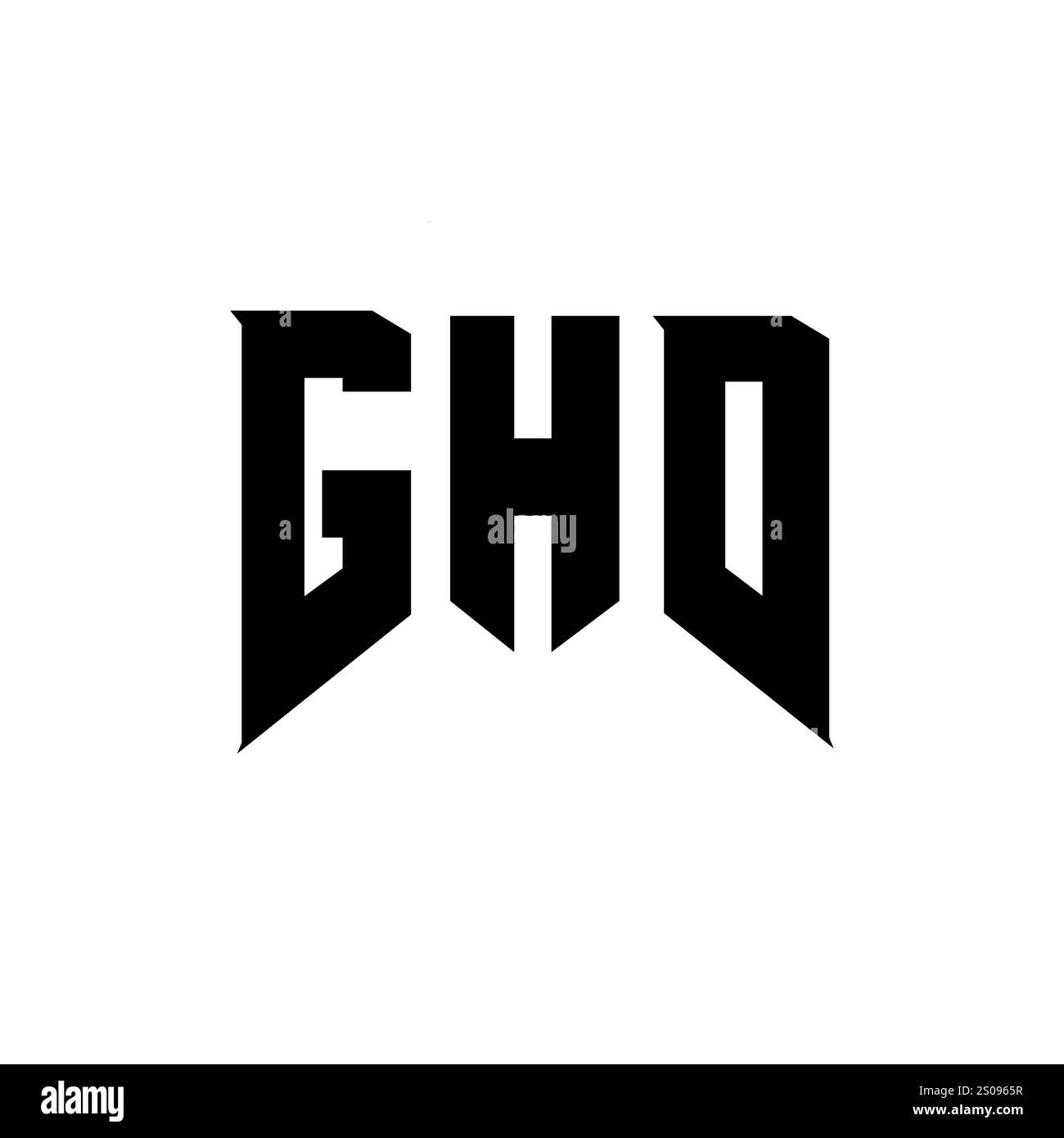 Ghd logo design Stock Vector Images - Alamy