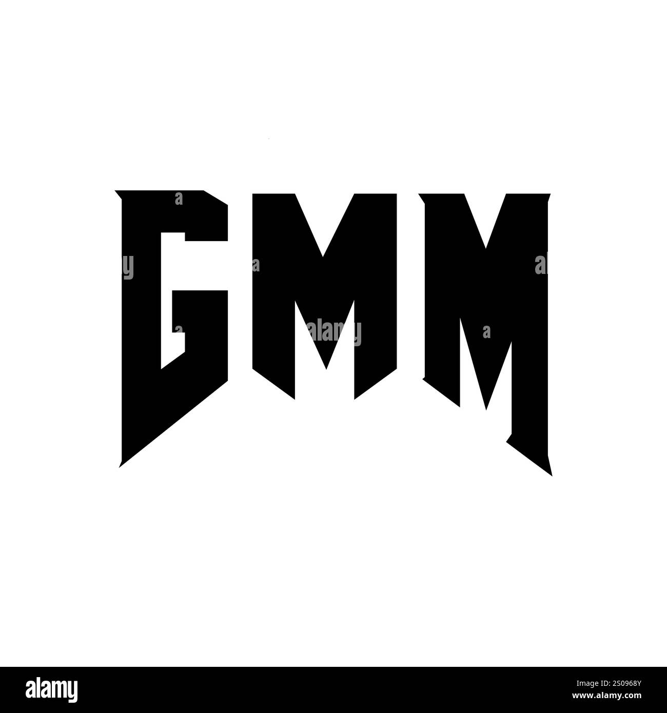 GMM letter logo design for technology company. GMM logo design black ...