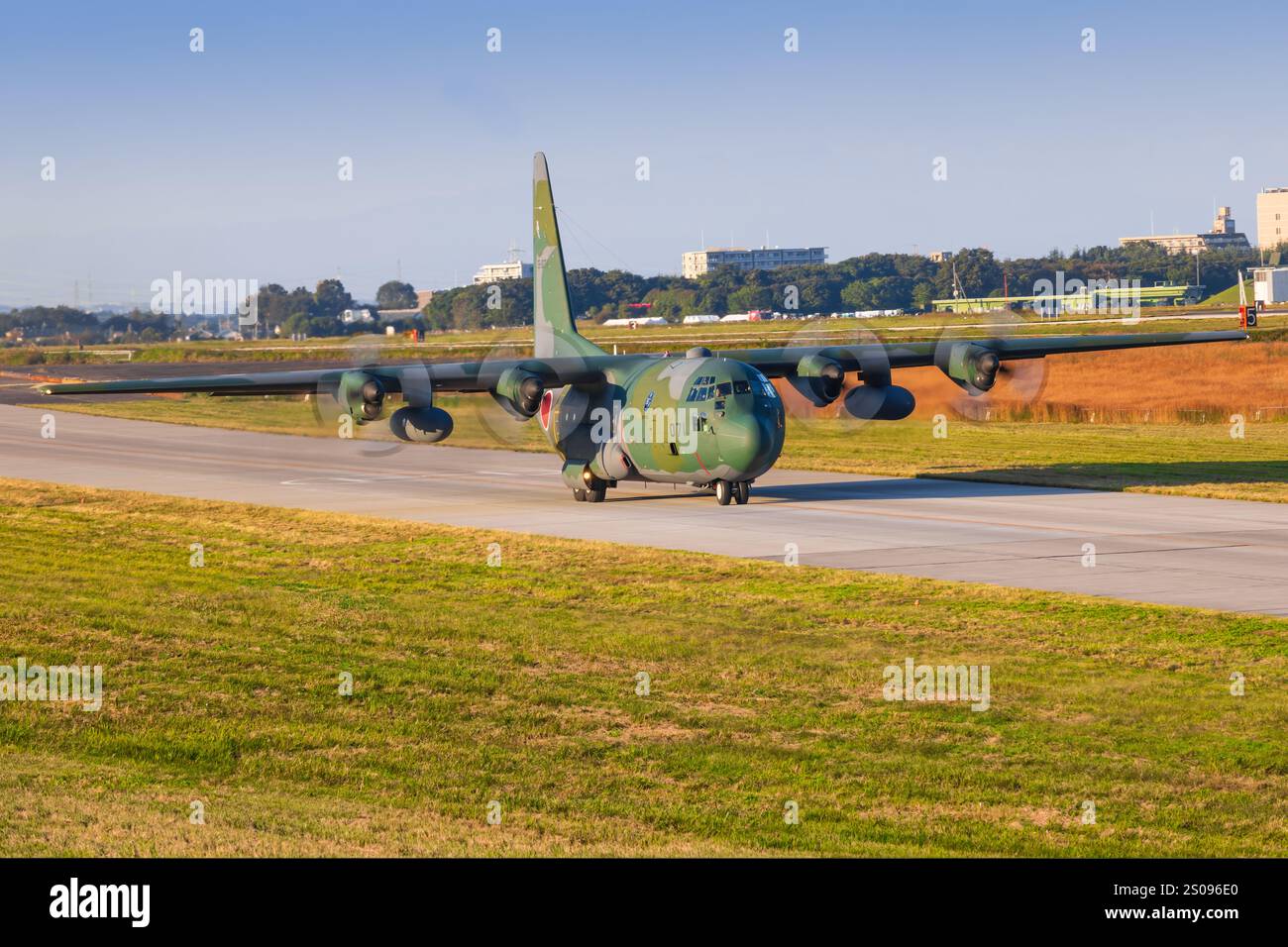Japan, at Iruma Air Base 12 November 2024: Lockheed Hercules C-130 at ...