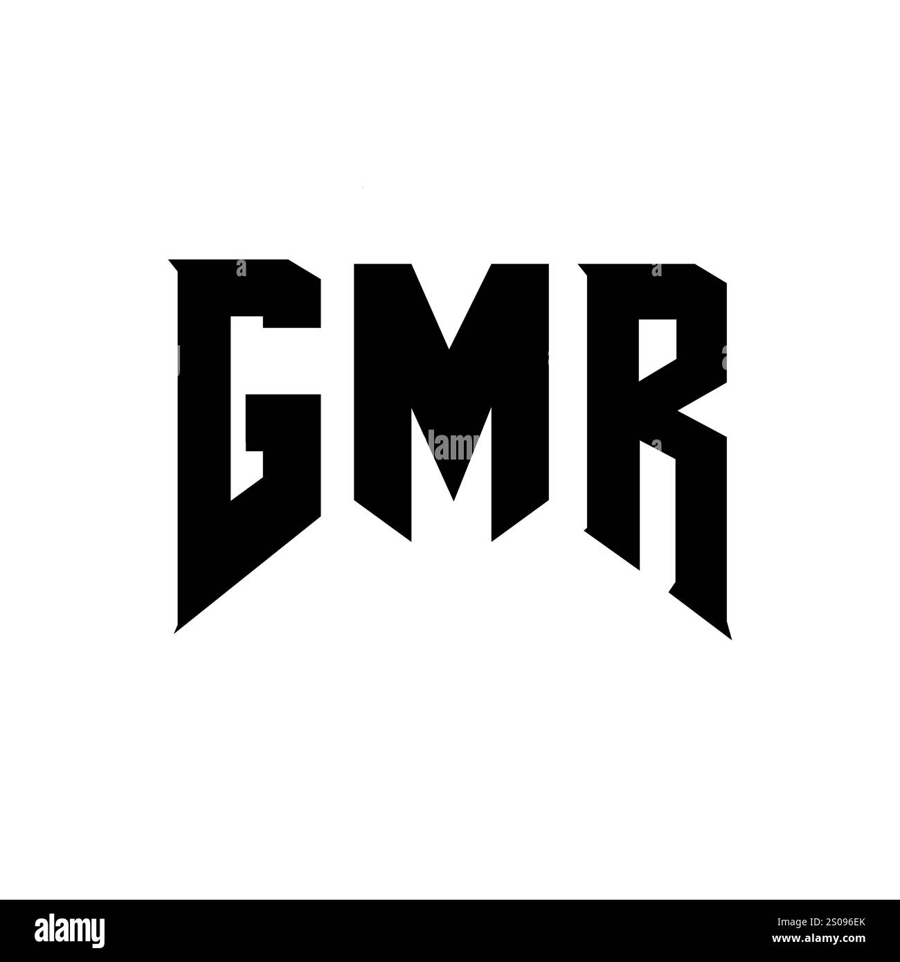 GMR letter logo design for technology company. GMR logo design black ...