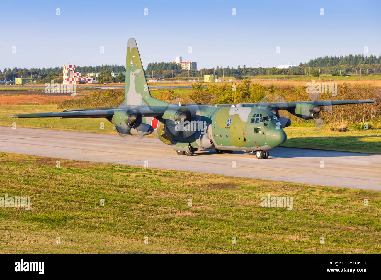 Japan, at Iruma Air Base 12 November 2024: Lockheed Hercules C-130 at ...