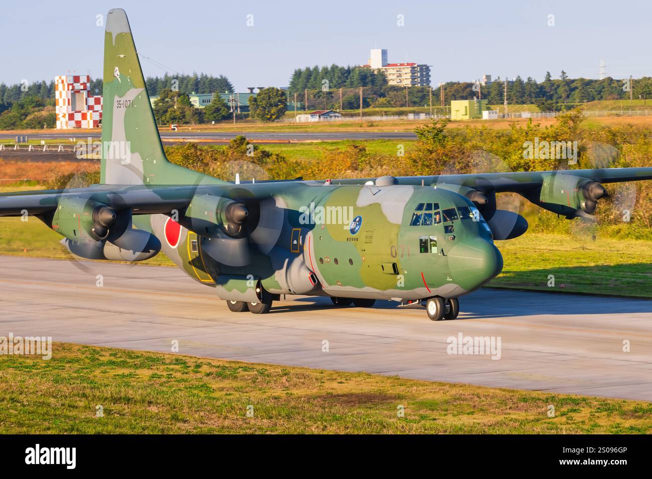 Japan, at Iruma Air Base 12 November 2024: Lockheed Hercules C-130 at ...