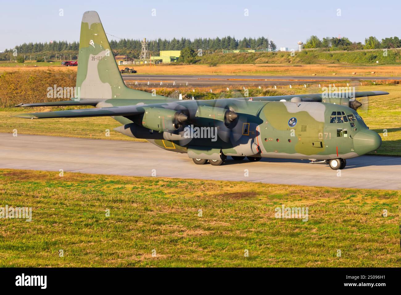 Japan, at Iruma Air Base 12 November 2024: Lockheed Hercules C-130 at ...
