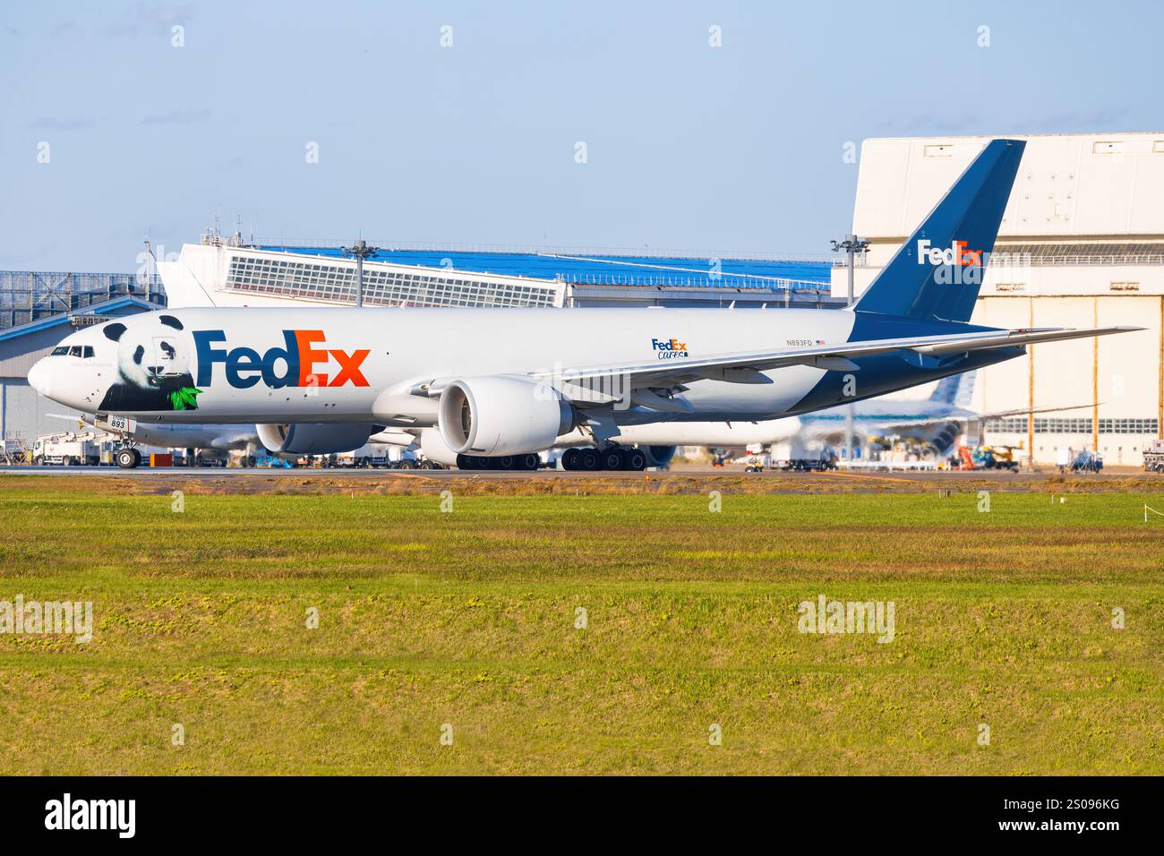 Japan - Tokio, 11 November 2024: Fedex B777 with Panda at Narita in ...