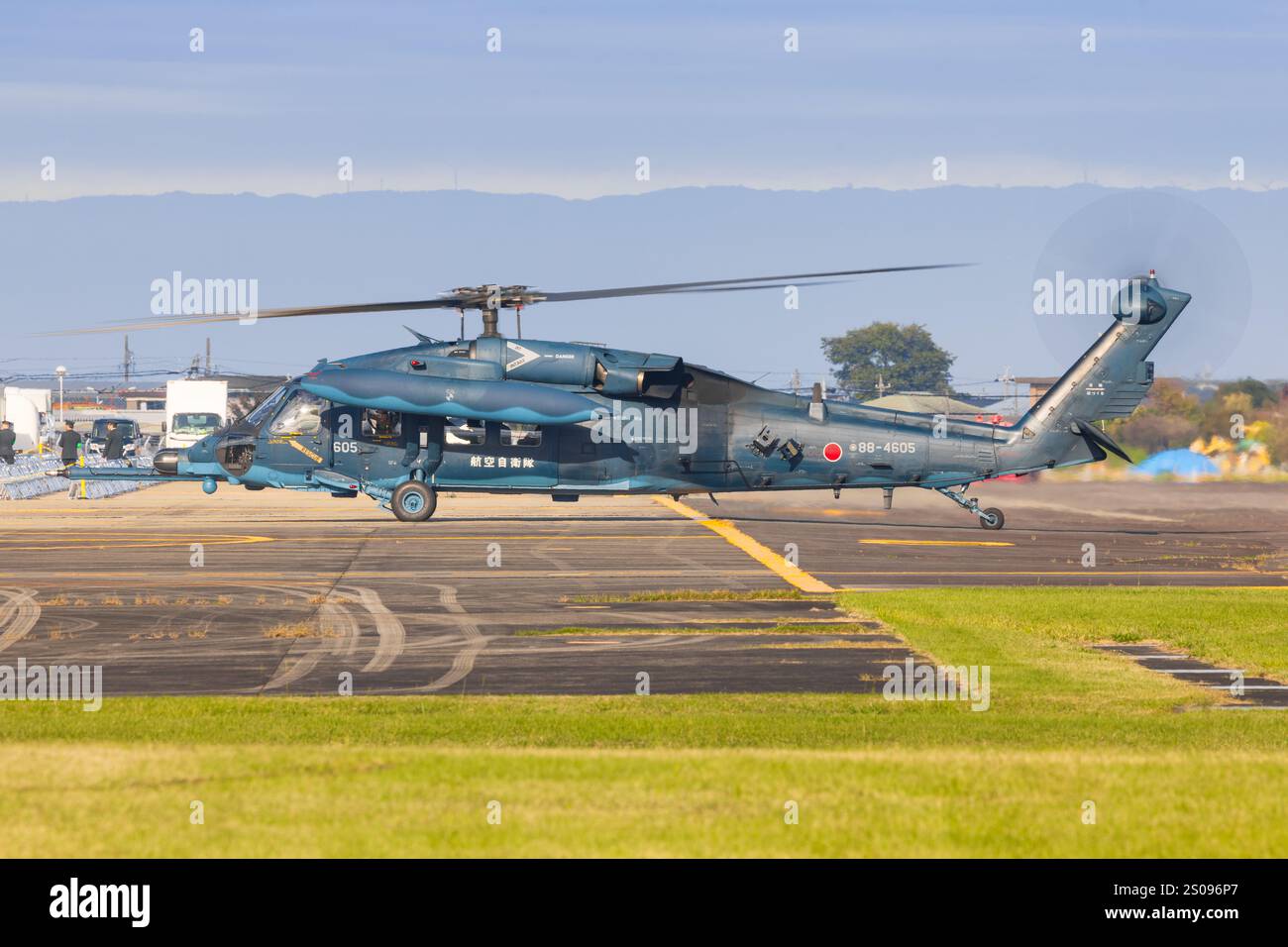 Japan, at Gifu Air Base 17 November 2024:Mitsubishi UH-60J at Gifu Air Base in Japa Stock Photo ...