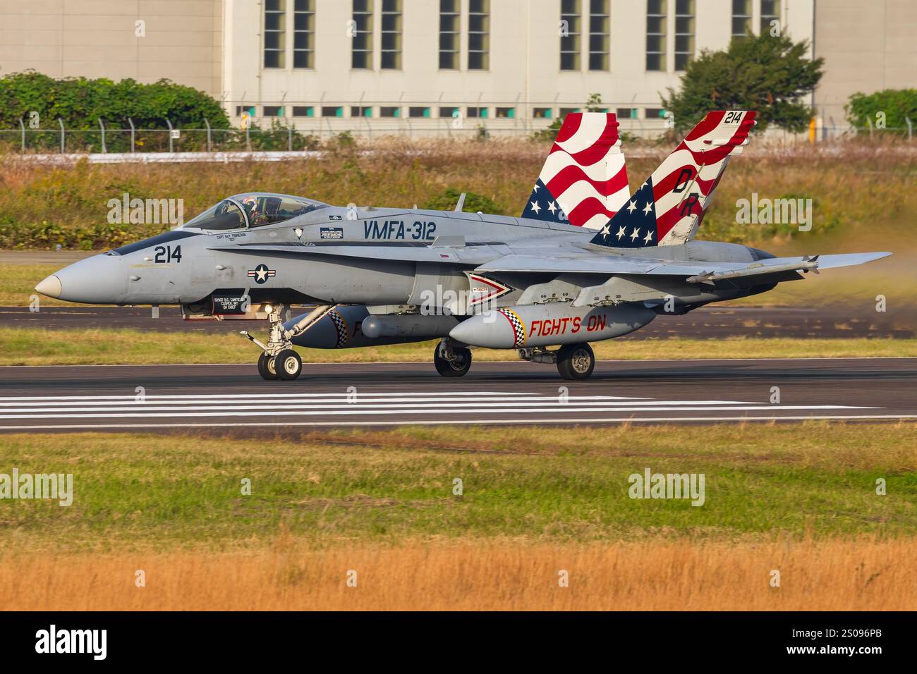 Japan, at Gifu Air Base 17 November 2024: F-18C Hornet VMFA-312 at Gifu ...