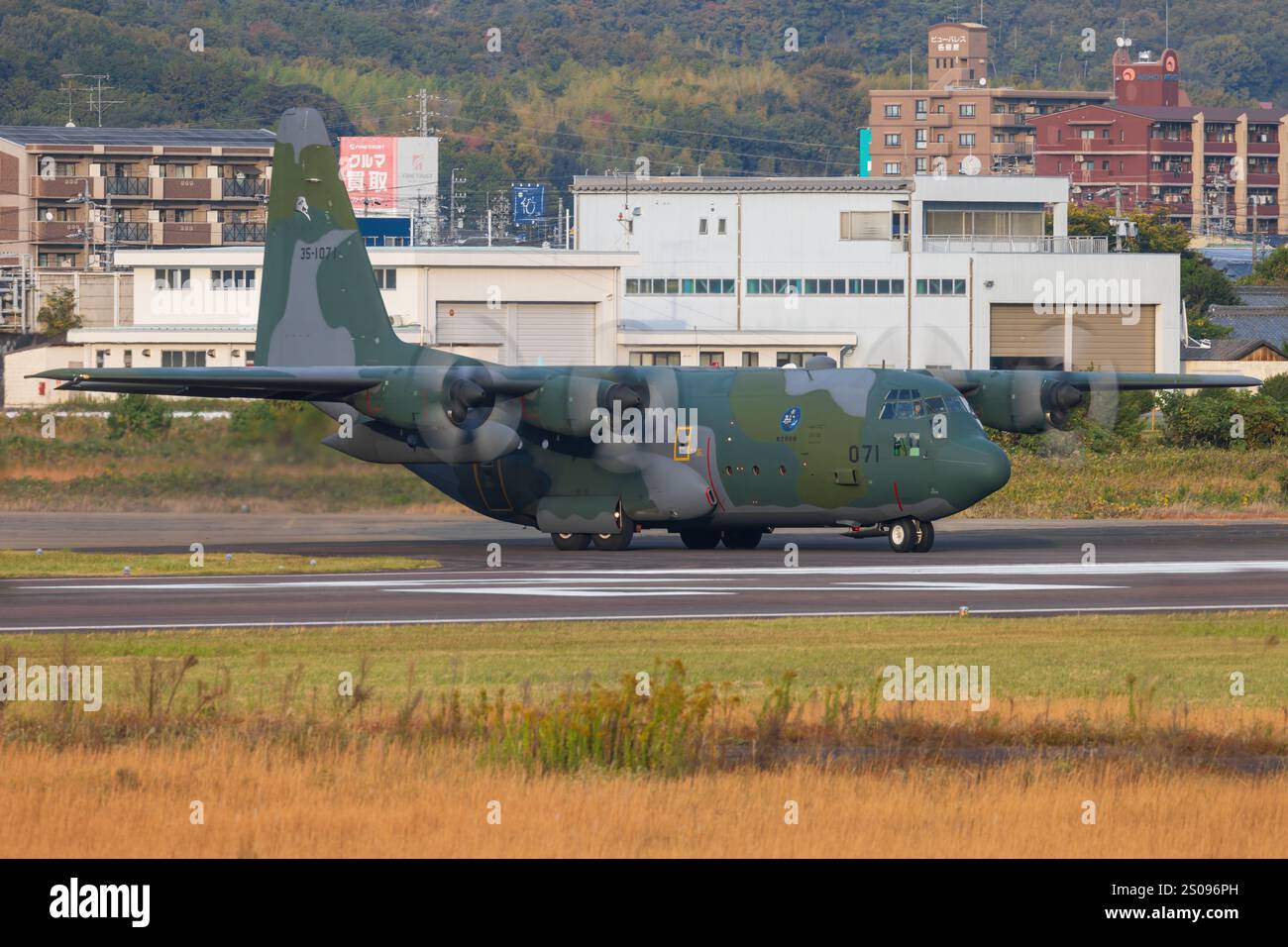 Japan, at Iruma Air Base 12 November 2024: Lockheed Hercules C-130 at ...