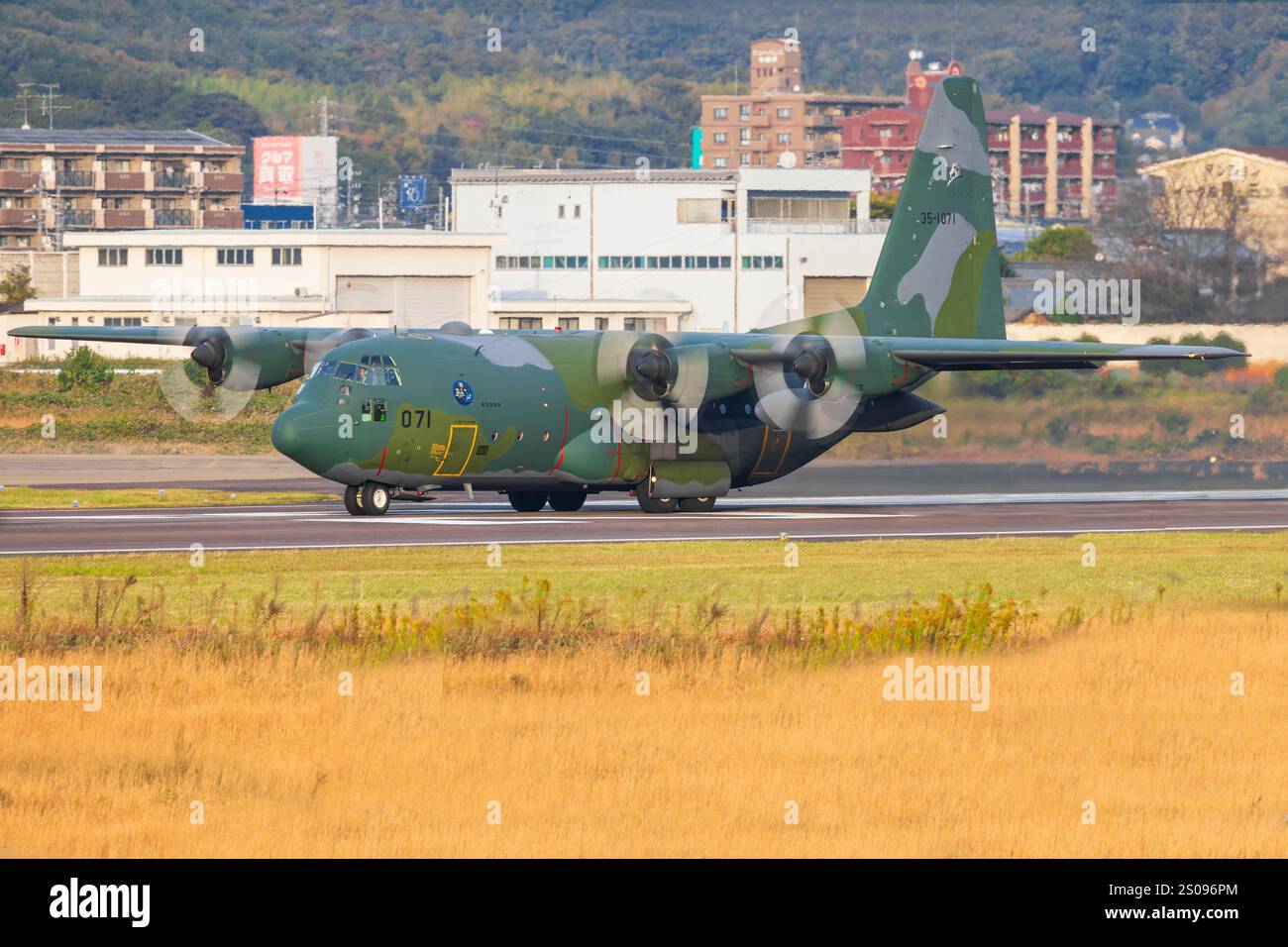 Japan, at Iruma Air Base 12 November 2024: Lockheed Hercules C-130 at ...