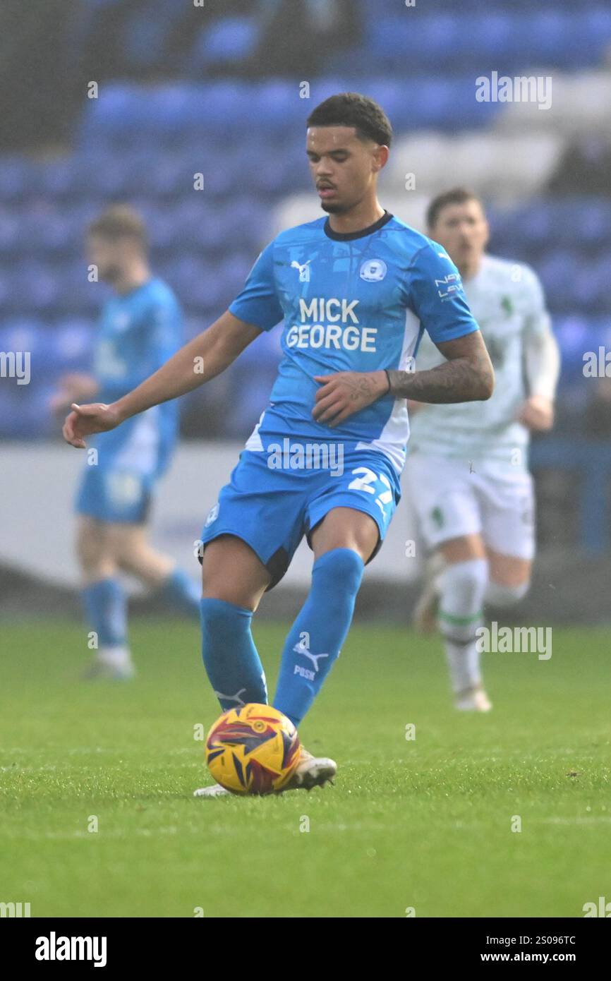 Jadel Katongo (27 Peterborough United) Passes the ball during the Sky ...