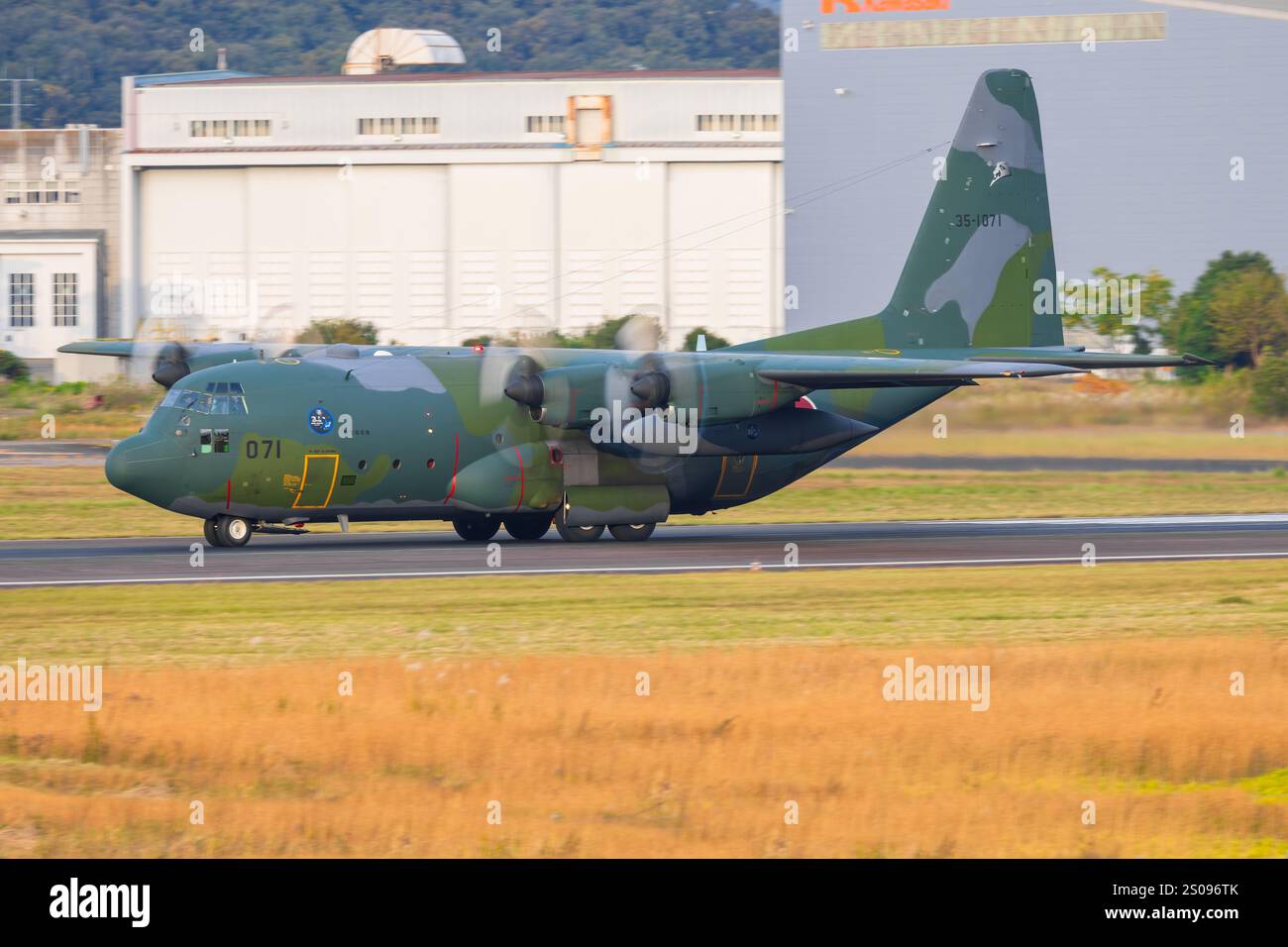 Japan, at Iruma Air Base 12 November 2024: Lockheed Hercules C-130 at ...