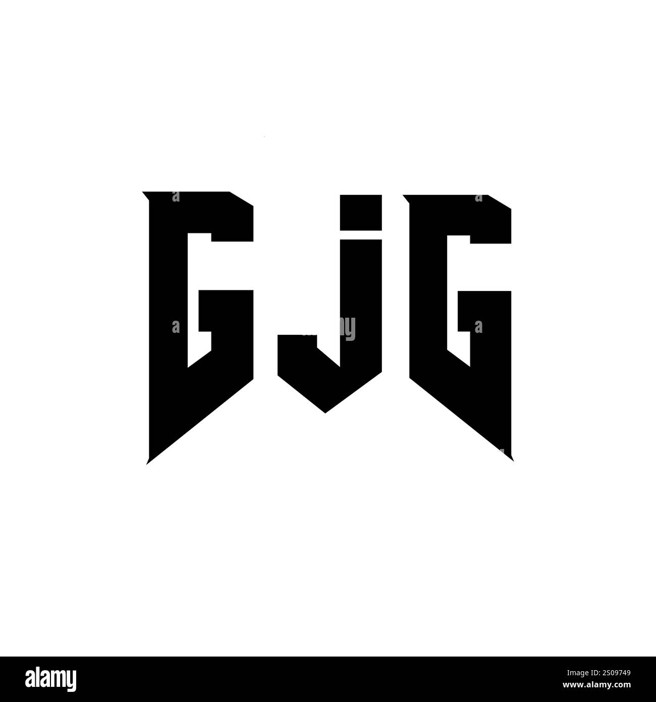 Gjg logo design hi-res stock photography and images - Alamy