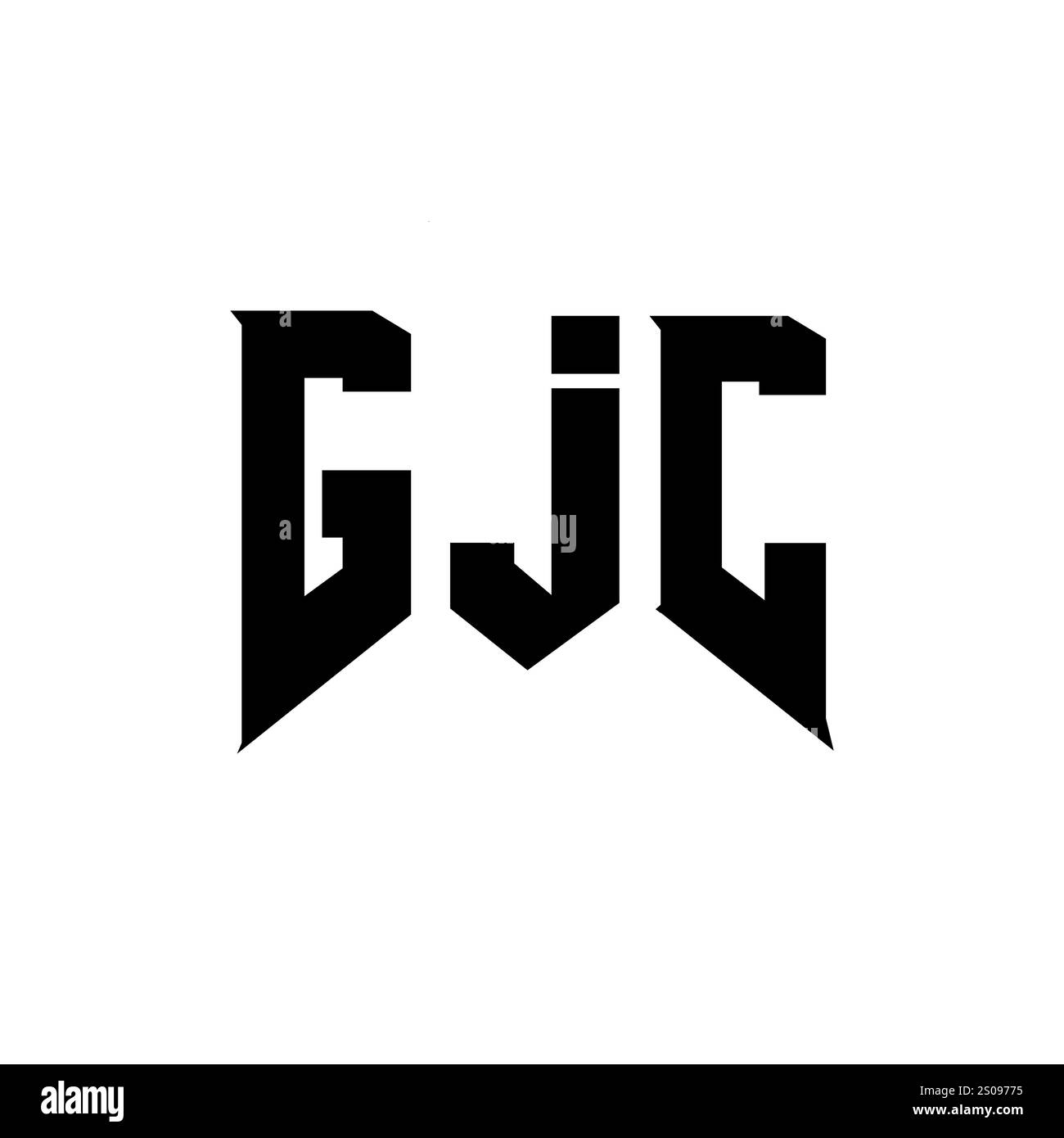 Gjc logo design Stock Vector Images - Alamy