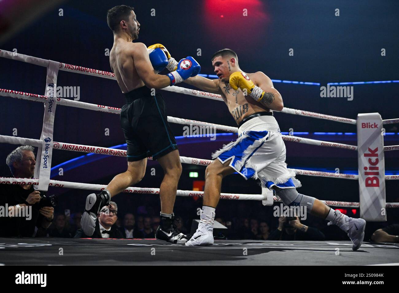 Bern, Berner Kursaal Arena, Boxing Day, Jerome Haller of, Switzerland ...