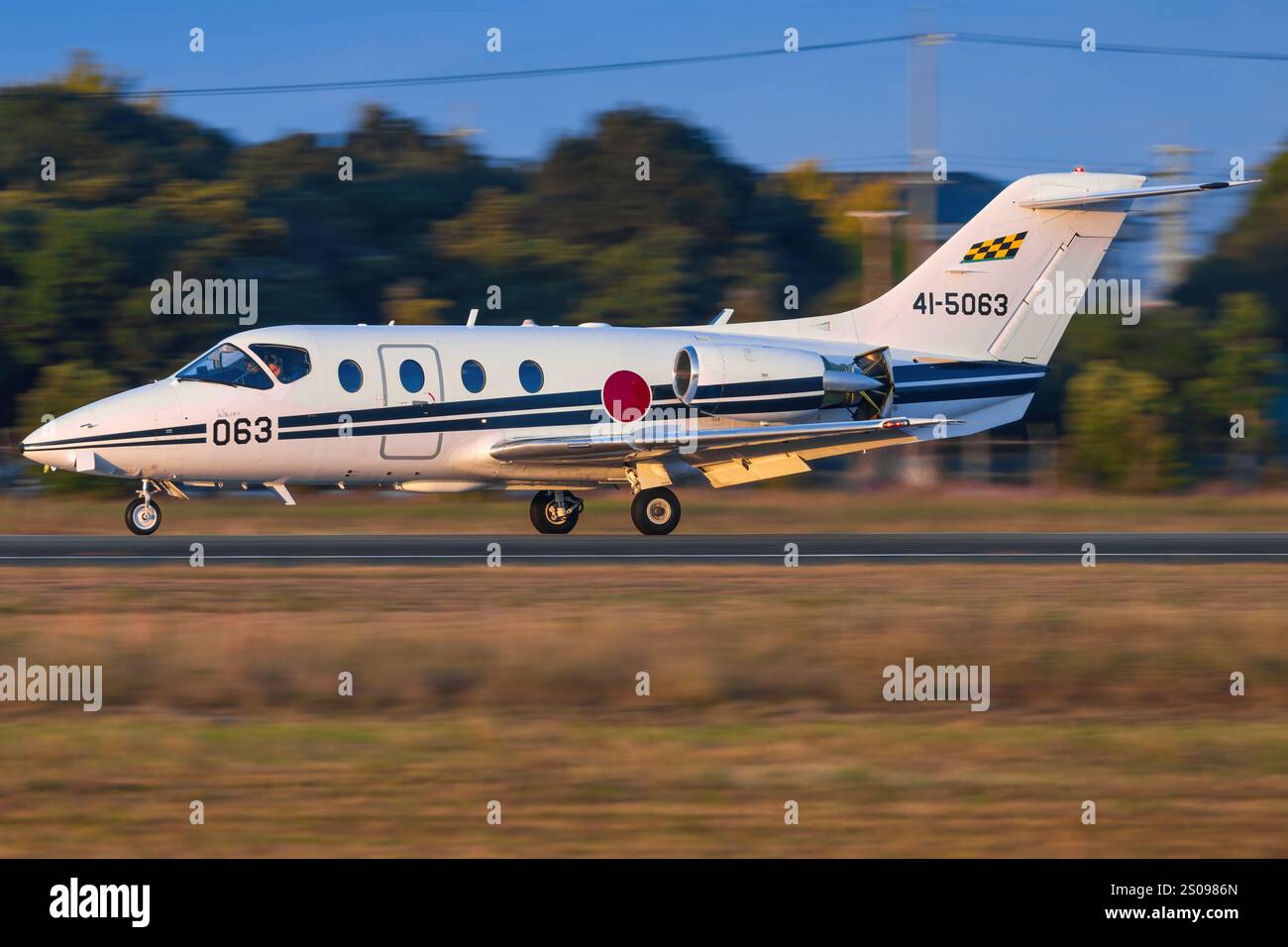 Japan, at Kanoya Air Base 19 November 2024: Beechcraft 400 at Kanoya Air Base in Japan Stock ...