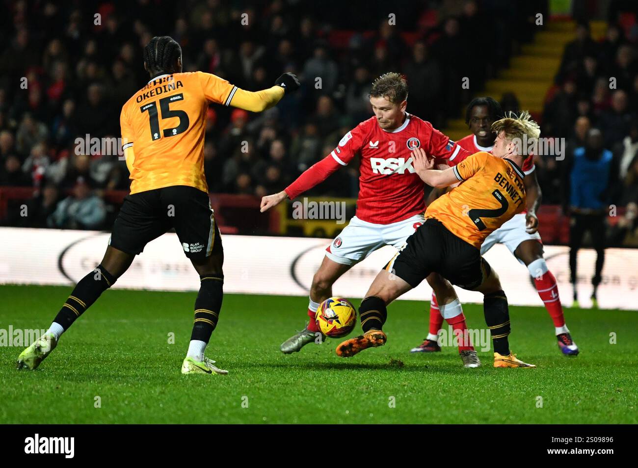 London, England. 26th Dec 2024. Luke Berry and Liam Bennett during the ...