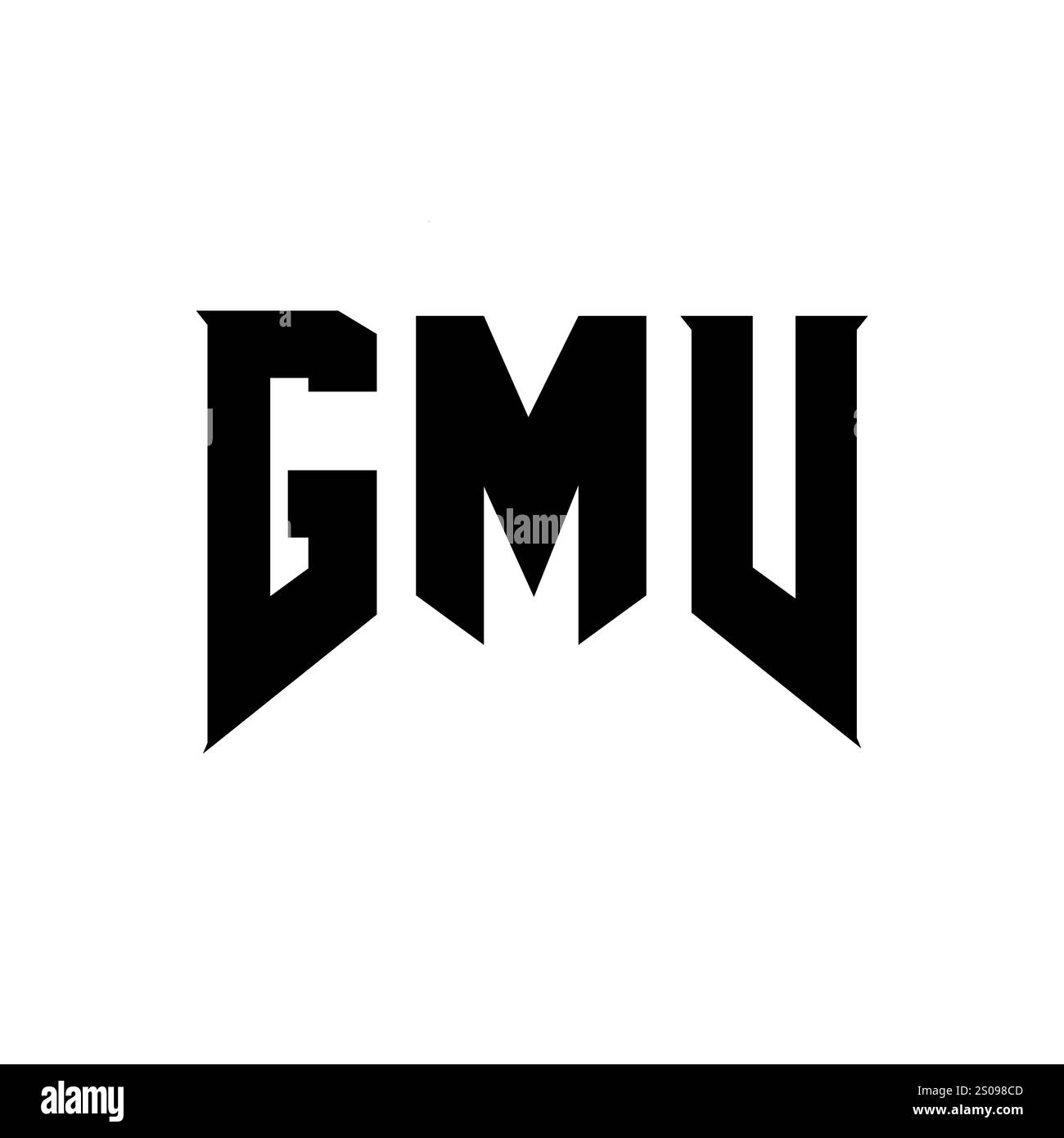 GMV letter logo design for technology company. GMV logo design black ...