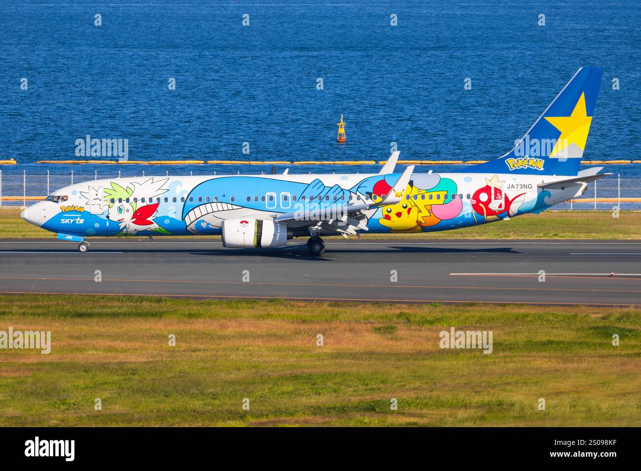 Japan - Tokio, 21 November 2024: Skymark Airlines (Pokémon Livery) in ...
