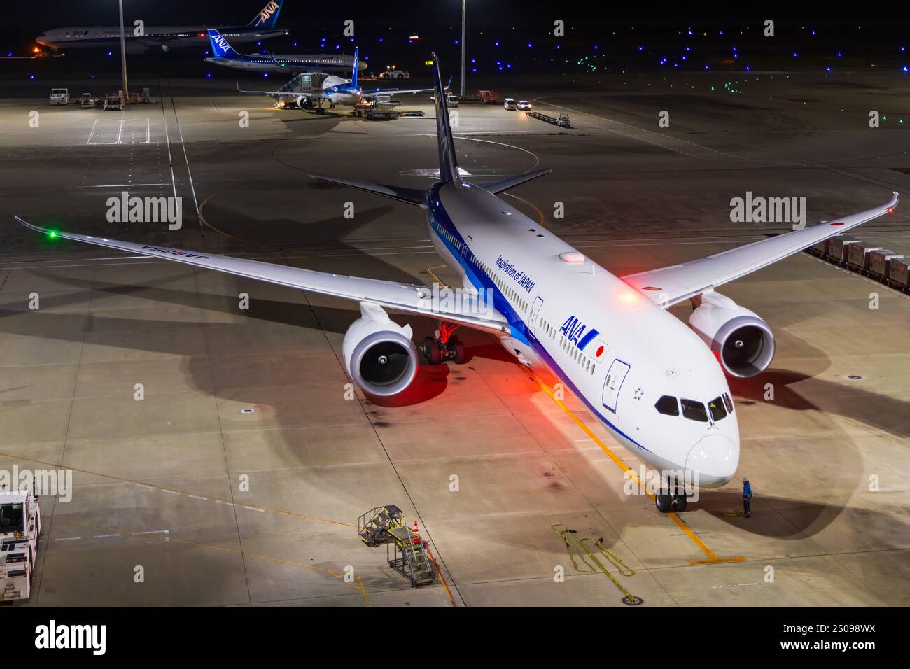 Japan - Tokio, 11 November 2024: Zipair Boeing 787 at Narita in Japan ...
