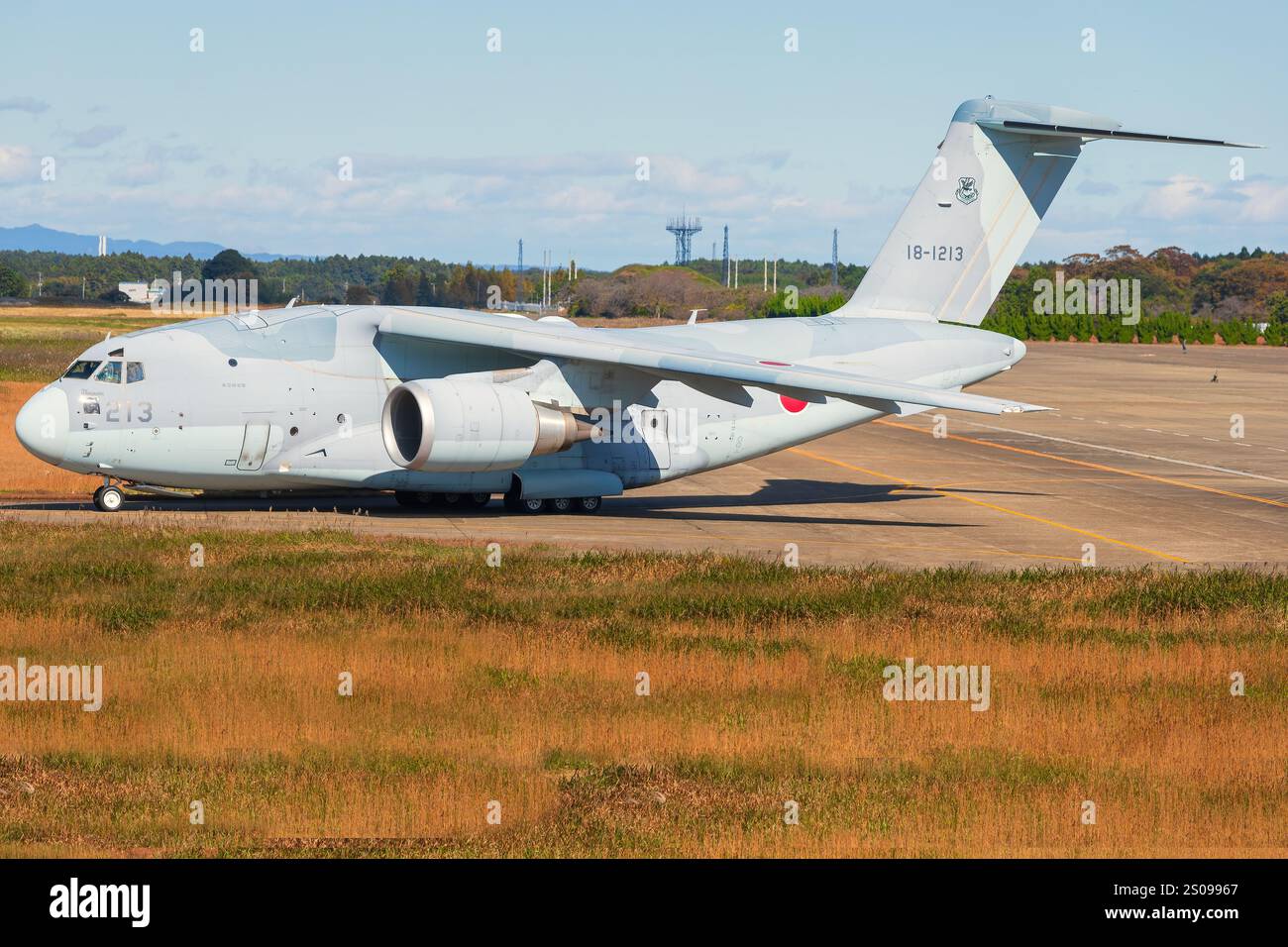 Japan, at Gifu Air Base 12 November 2024: Kawasaki C-2 at Gifu Air Base in Japan Stock Photo - Alamy
