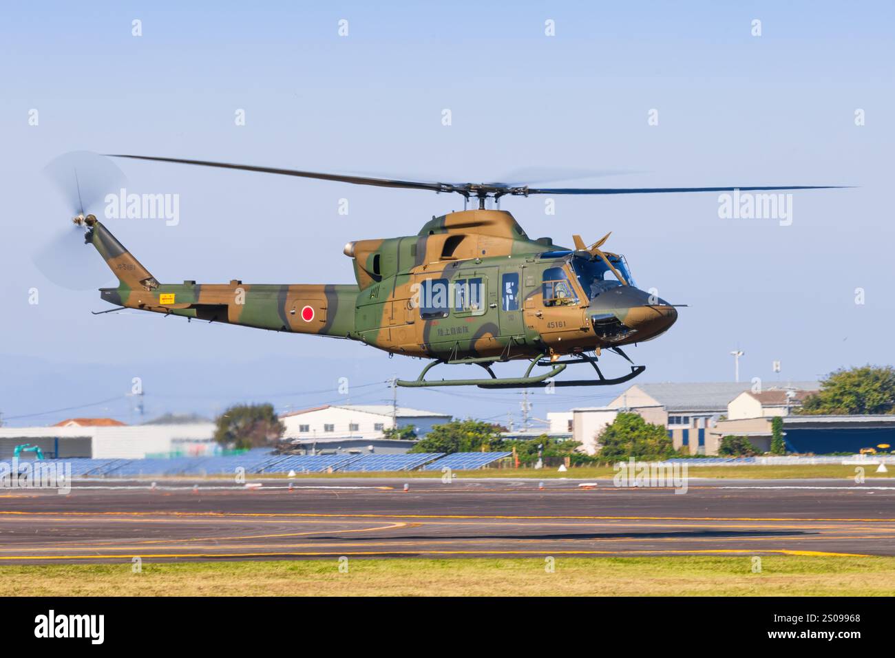 Japan, at Akeno Air Base 19 November 2024: Subaru-Bell UH-2 at Akeno Air Base in Japa Stock ...