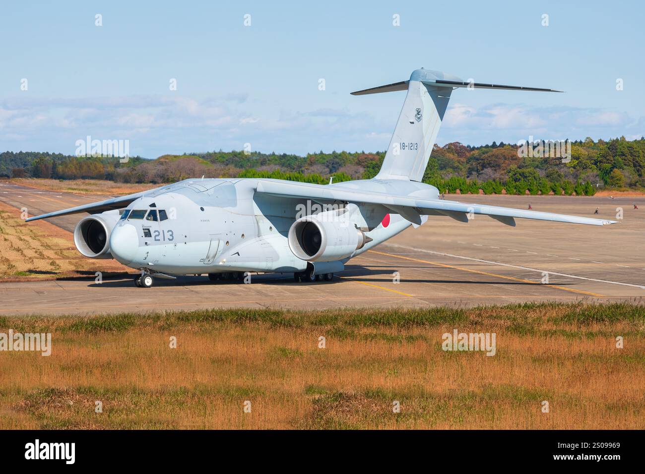 Japan, at Gifu Air Base 12 November 2024: Kawasaki C-2 at Gifu Air Base in Japan Stock Photo - Alamy
