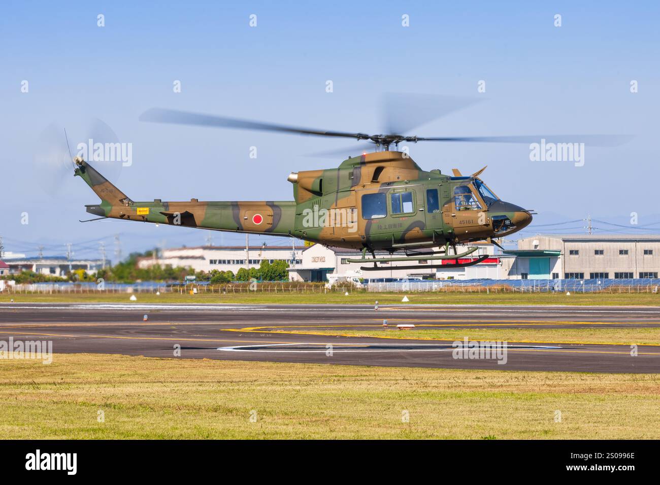 Japan, at Akeno Air Base 19 November 2024: Subaru-Bell UH-2 at Akeno Air Base in Japa Stock ...
