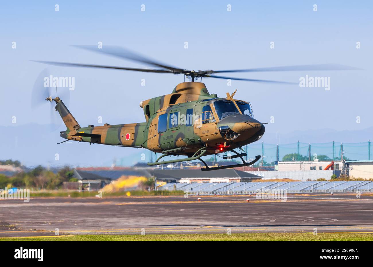 Japan, at Akeno Air Base 19 November 2024: Subaru-Bell UH-2 at Akeno Air Base in Japa Stock ...