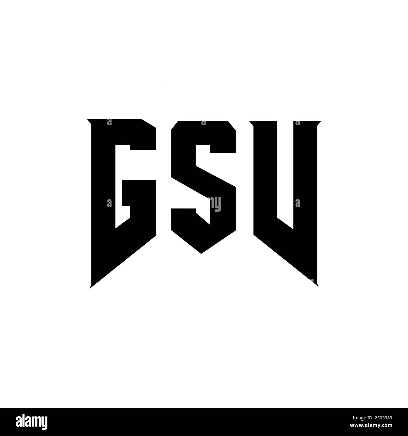 Gsv logo design Black and White Stock Photos & Images - Alamy