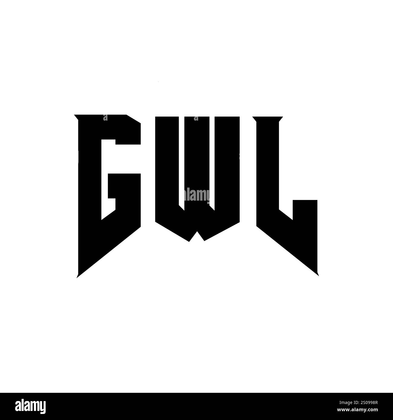Gwl logo design hi-res stock photography and images - Alamy