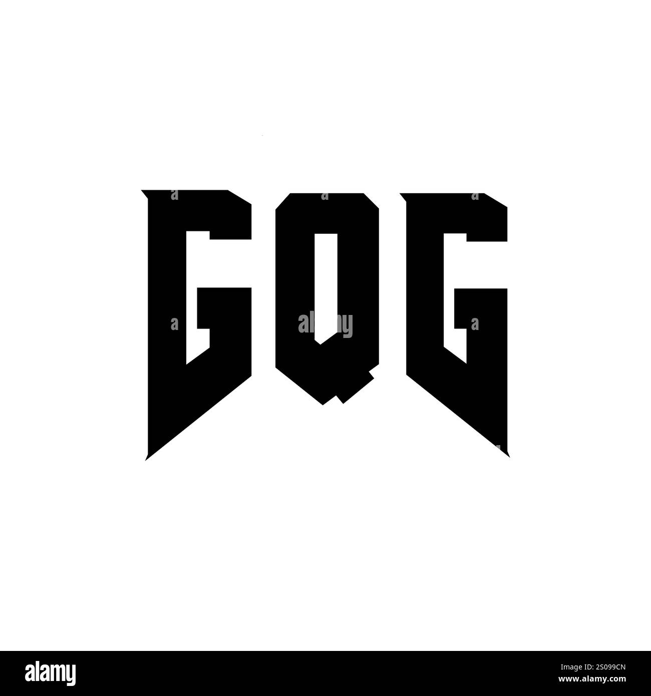 Gqg logo design hi-res stock photography and images - Alamy