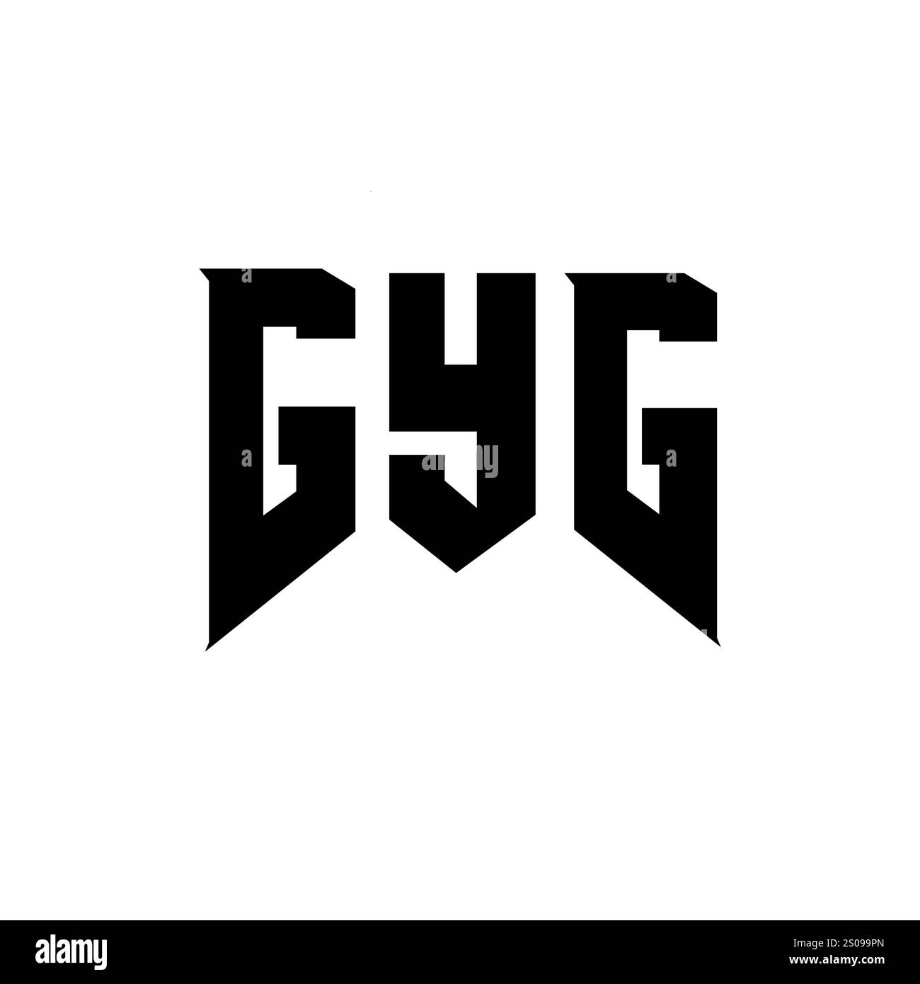 Gyg logo design hi-res stock photography and images - Alamy