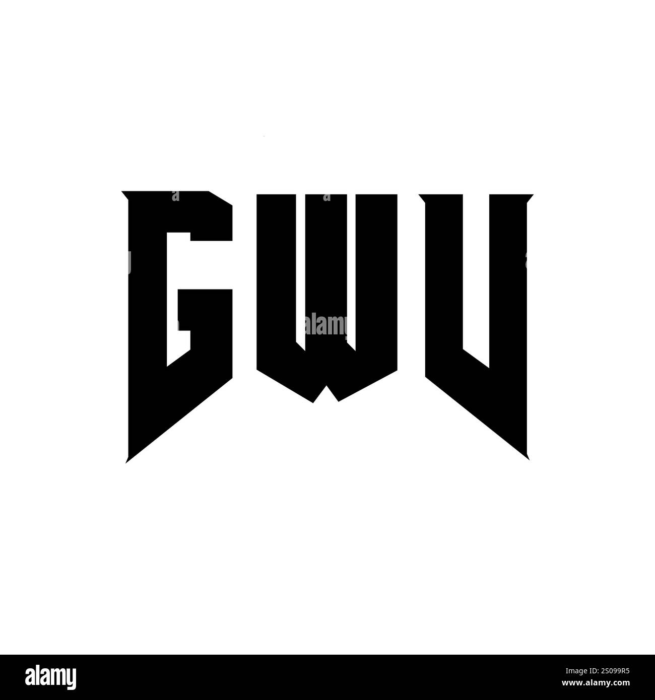 Gwv logo design hi-res stock photography and images - Alamy