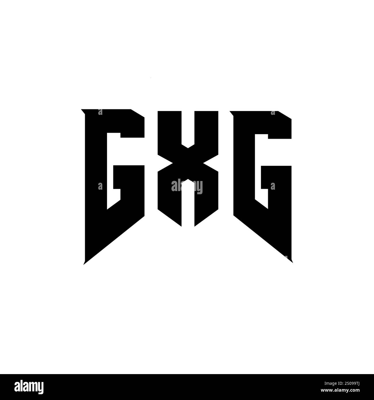 Gxg logo design Stock Vector Images - Alamy